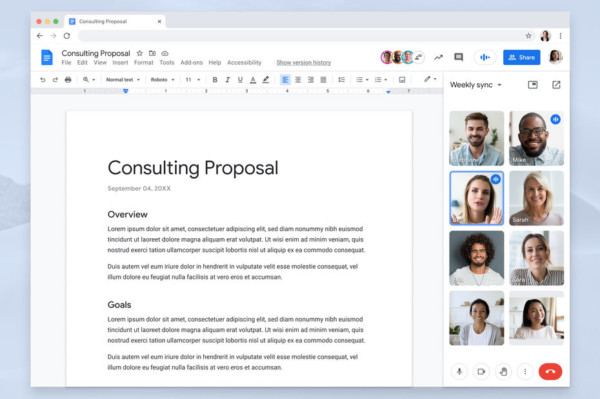 Google lance Smart Canvas, une interface collaborative pour sa suite ...
