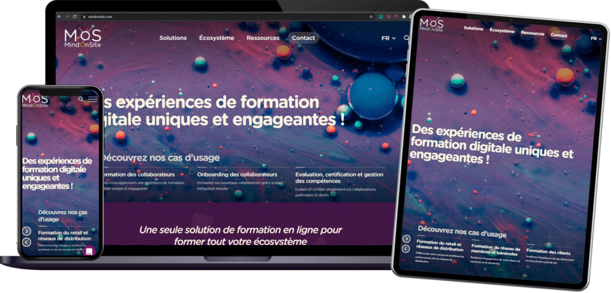 MOS - MindOnSite vous présente sa nouvelle identité visuelle